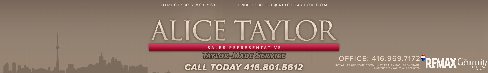Home | Alice Taylor Real Estate | RE/MAX YOUR COMMUNITY REALTY.