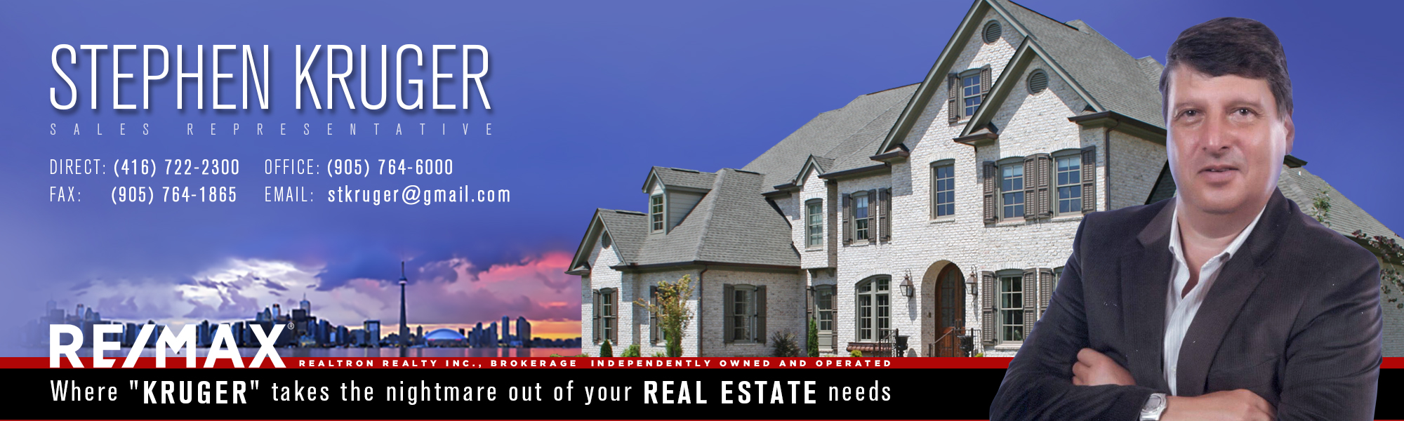 Home | Stephen Kruger Real Estate | RE/MAX Realtron Realty Inc Brokerage