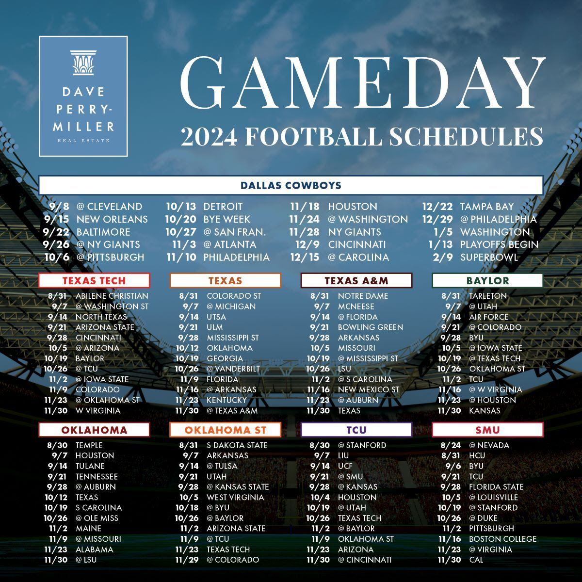Alexia and Alex Gallagher | Are You Ready for Some Football? 2024 Game ...