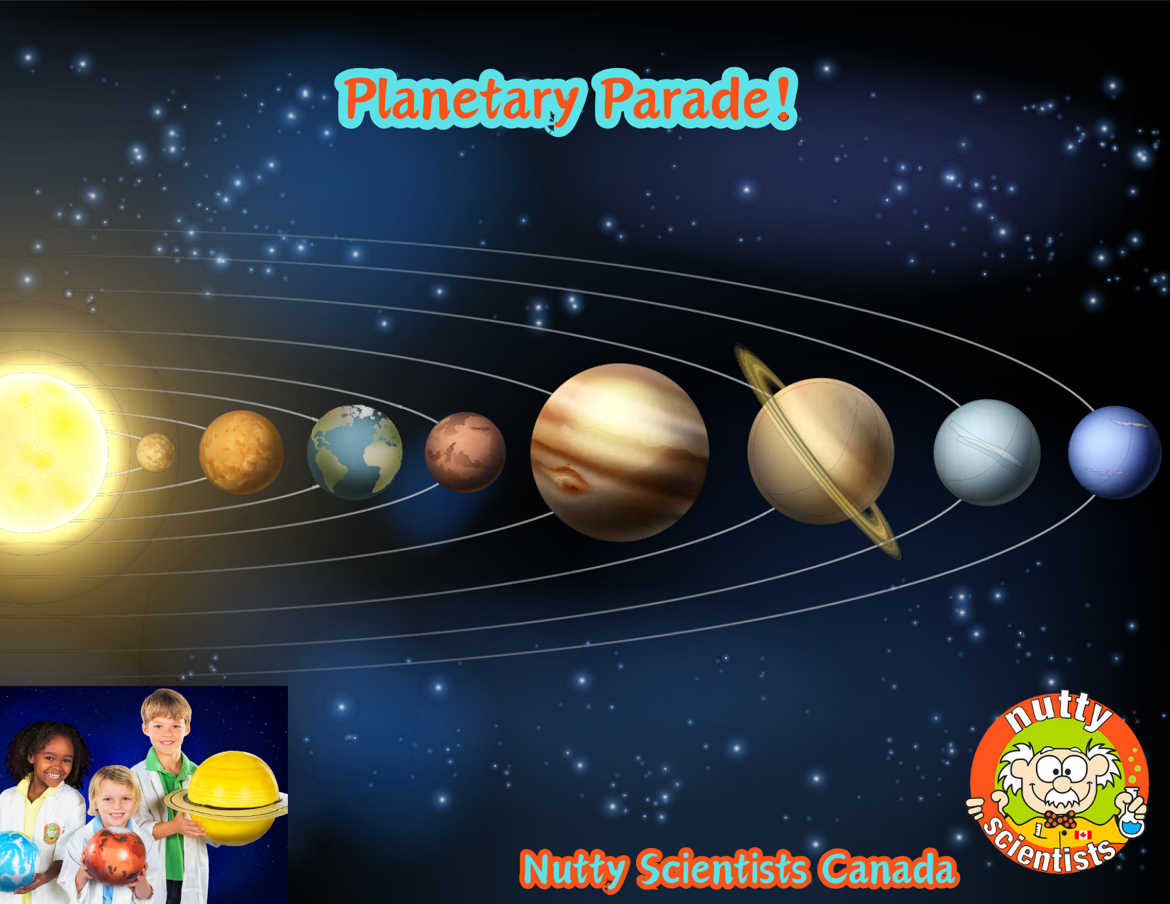 Nutty Scientists Canada | Planetary Parade : 21st to 25th January 2025