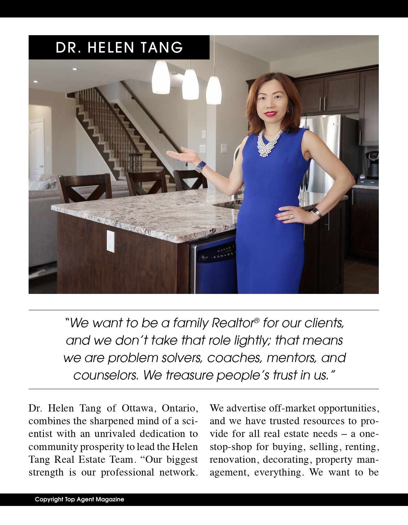 Awards and Recognition | Helen Tang Real Estate Team