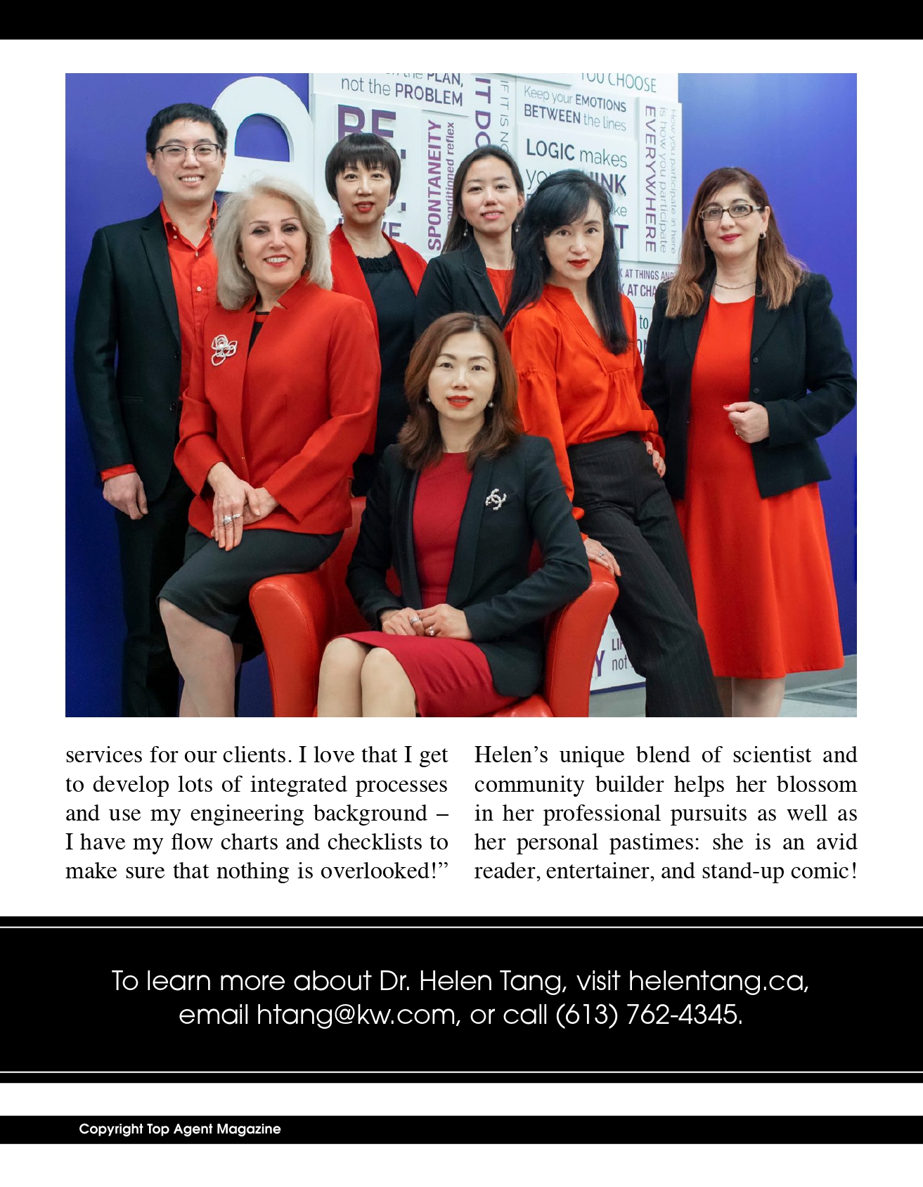 Awards and Recognition | Helen Tang Real Estate Team