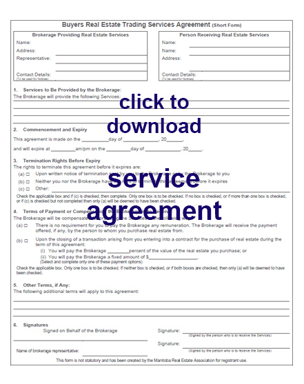 Service Agreement | Kevin Olfert, RE/MAX Professionals